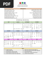 60 Day IEP Calendar | PDF | Art