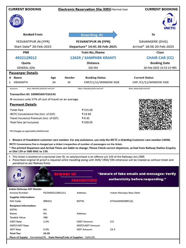 hemanth | PDF | Identity Document