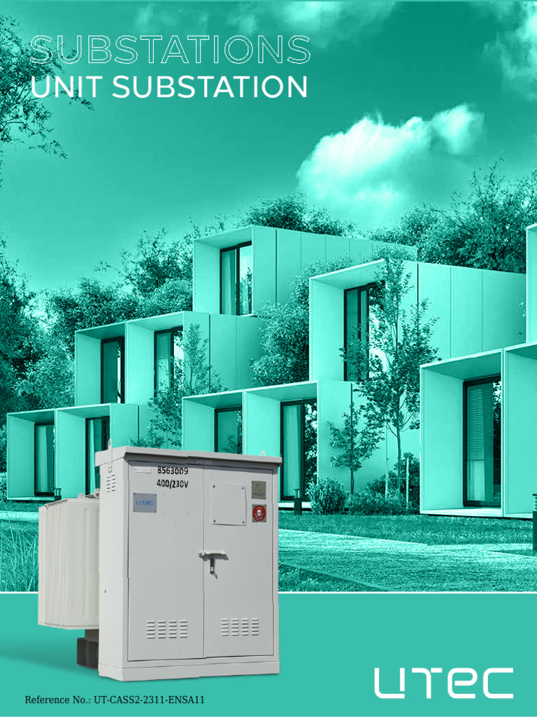 Utec Unit Substation-Ut-Cass02-2311-Ensa01 | PDF | Transformer ...