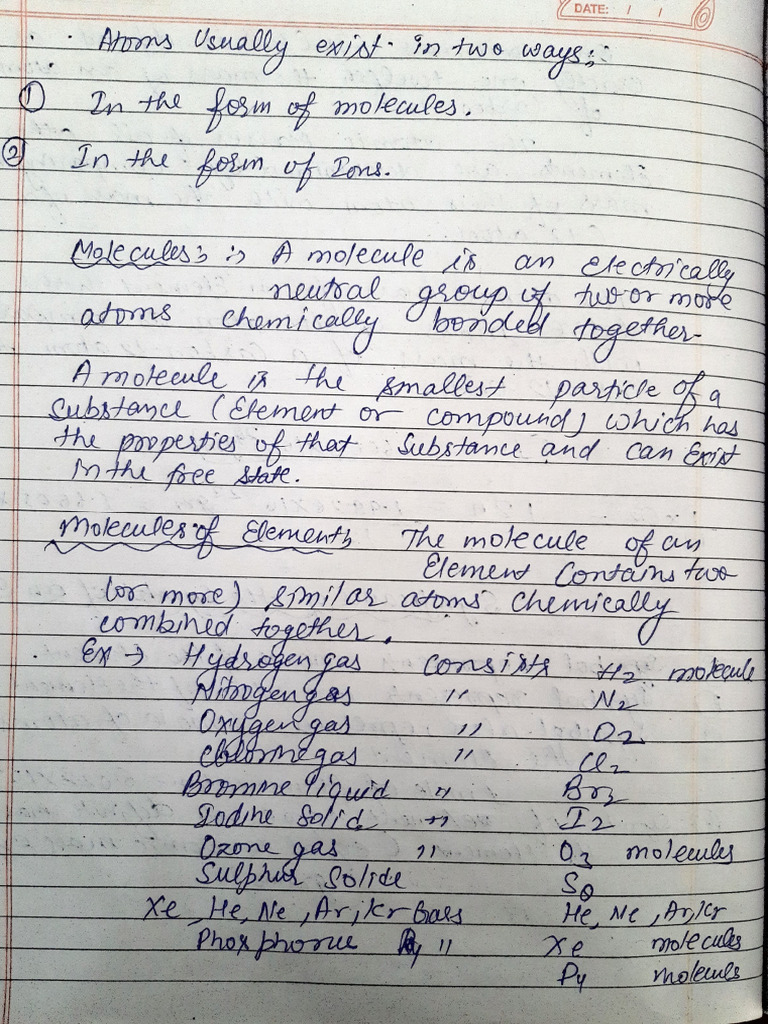 Understanding Molecular Formulas and Compounds | PDF | Chemistry ...