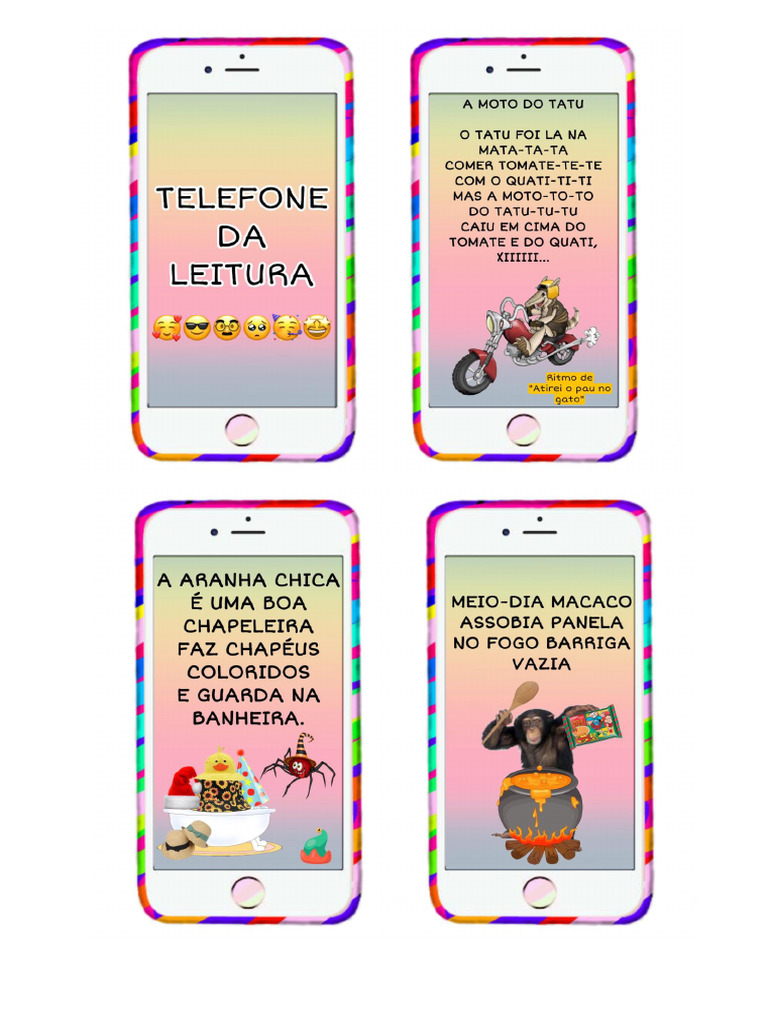 Telefone Da Leitura Textos | PDF