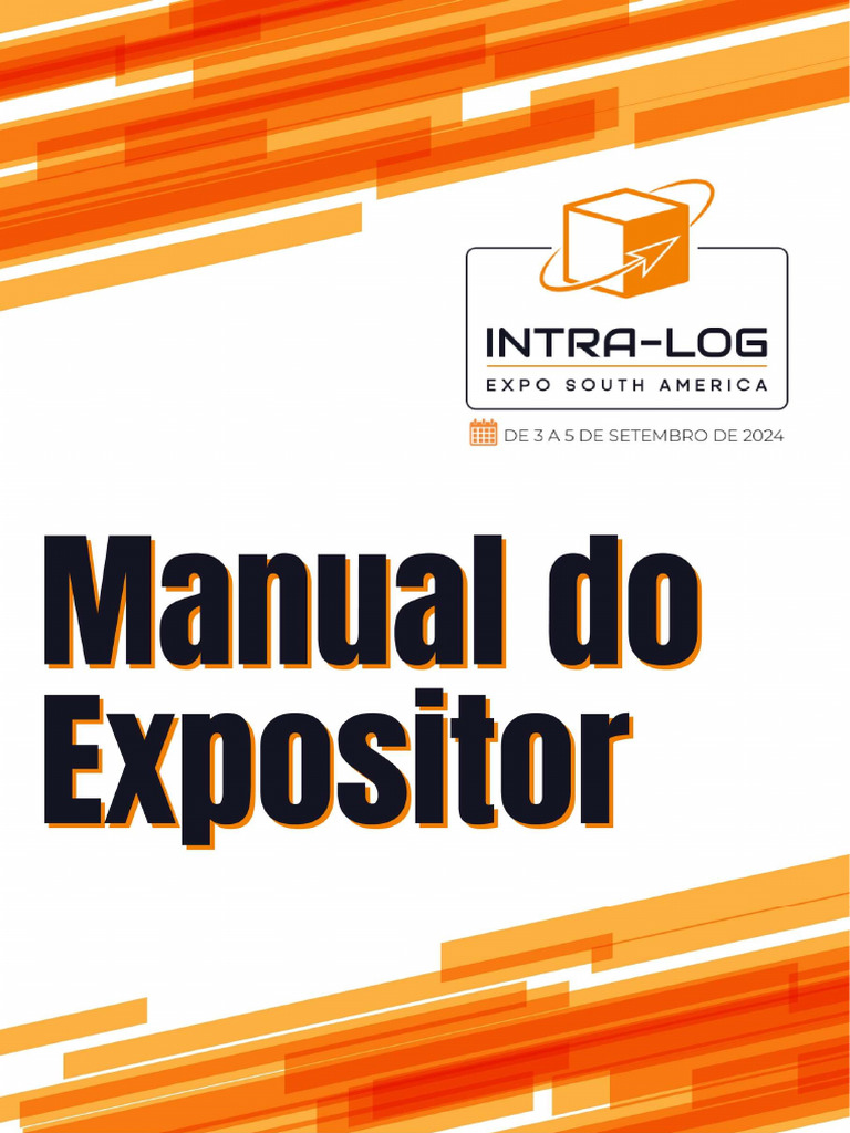Manual Expositor - INTRA-LOG EXPO 2024 | PDF | Recibo | Internet