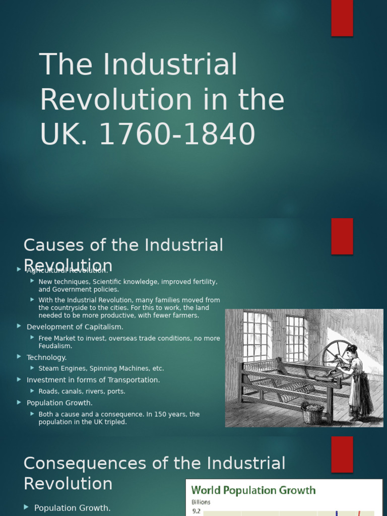 Causes and Effects of UK's Industrial Revolution | PDF | Industrial ...