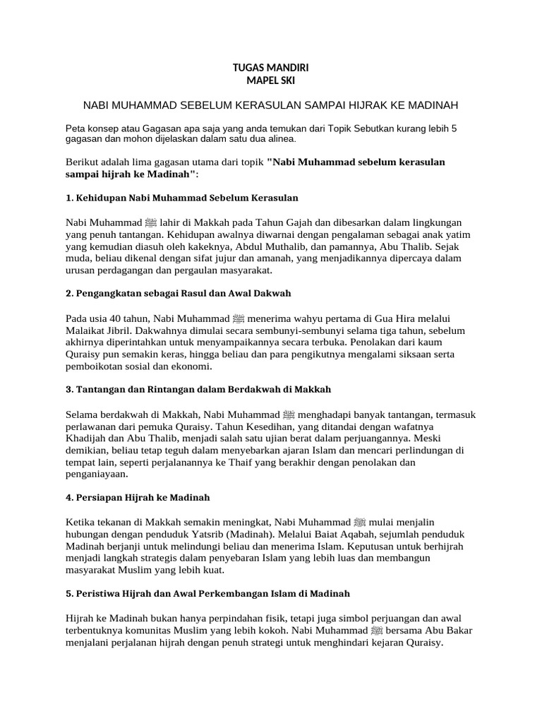 Topik 2 Tugas Mandiri Ski | PDF