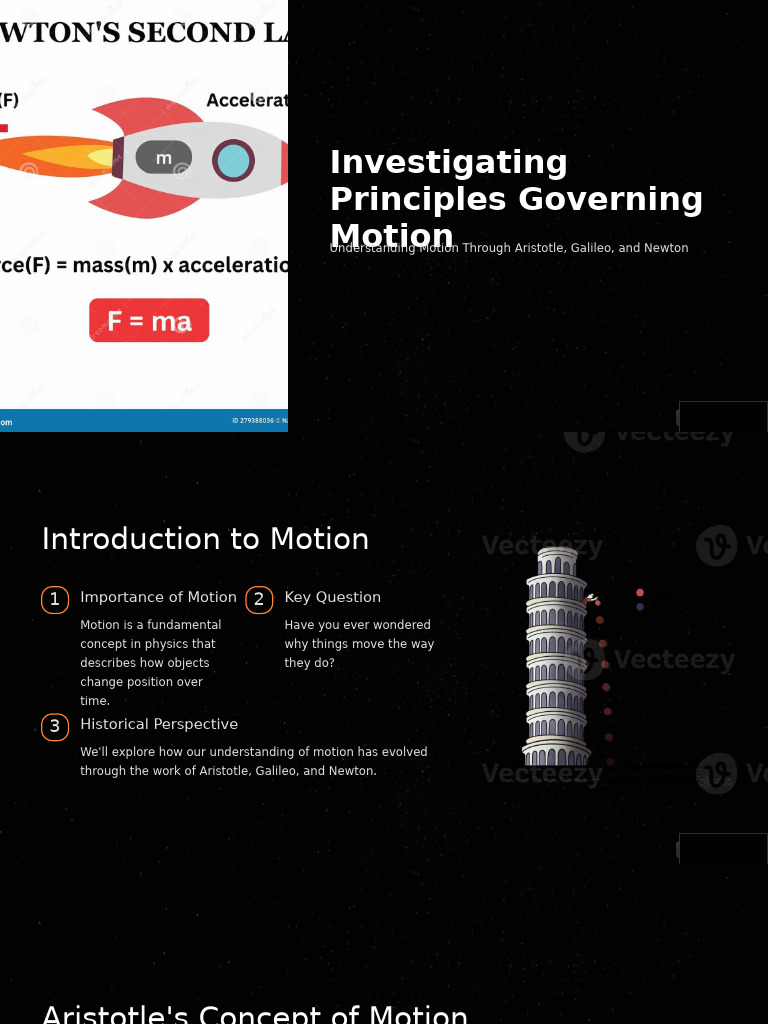 Investigating Principles Governing Motion | PDF | Force | Inertia