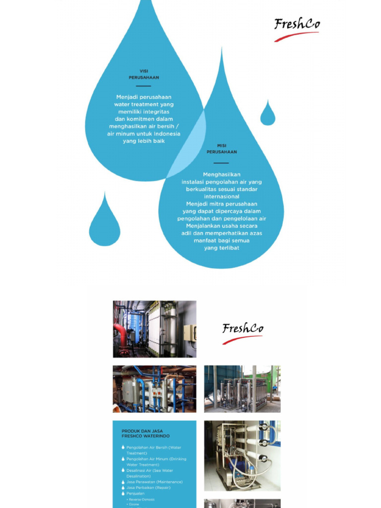 Profile CV FreshCo Waterindo | PDF