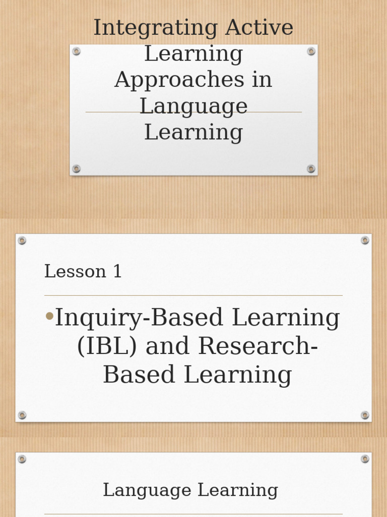 TTL 2 Midterm Topic | PDF | Learning | Procedural Knowledge