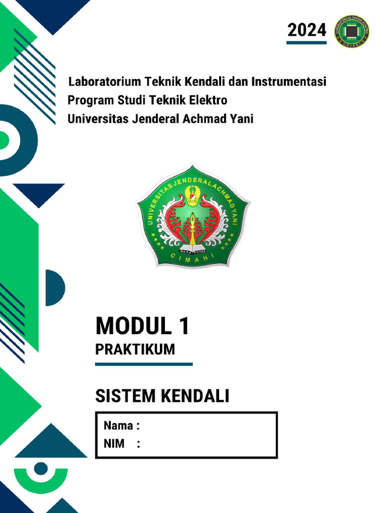 Modul 1 Praktikum Sistem Kendali | PDF