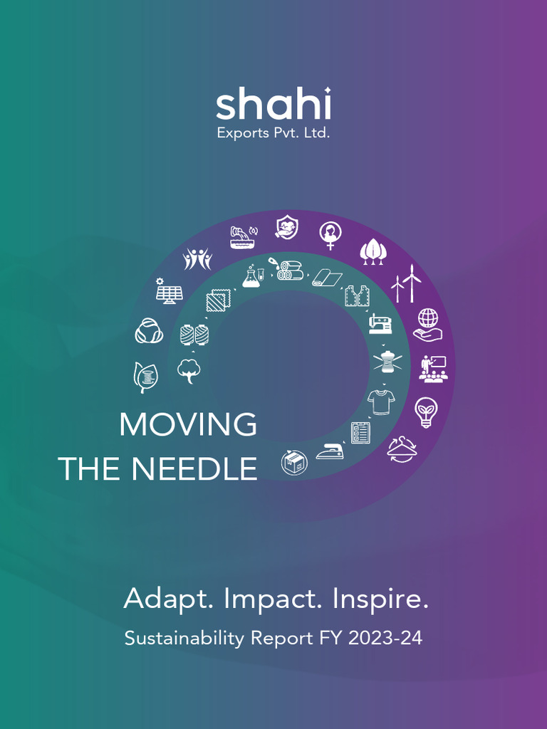 Shahi Exports Sustainability Report FY 2023-24 | PDF | Recycling | Textiles