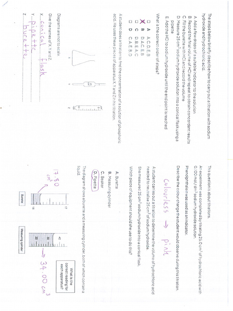 pre-lab answers | PDF