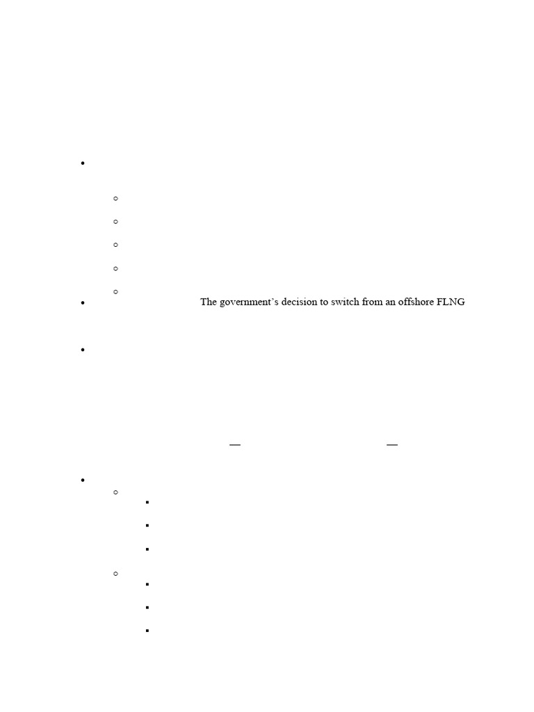 Analysis of The Masela LNG Project Case | PDF | Risk | Liquefied ...