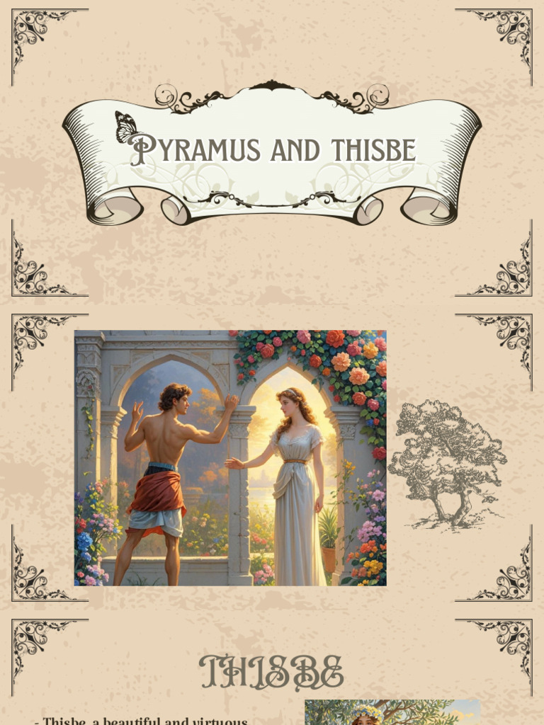 Pyramus and Thisbe | PDF