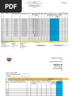 Nutritional Status Template 2025 | PDF | Causes Of Death | Health Promotion