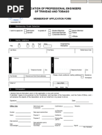 UIPE Membership Application Form | PDF