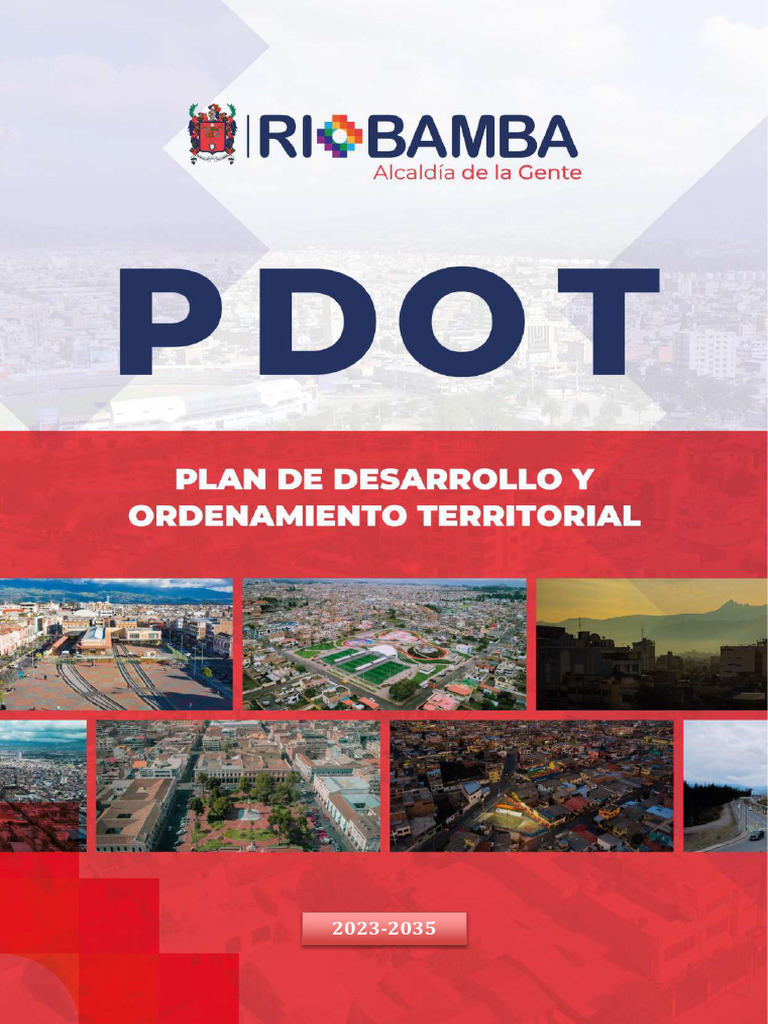 Pdot 2023 2035 | PDF | Sustentabilidad | Desarrollo sostenible