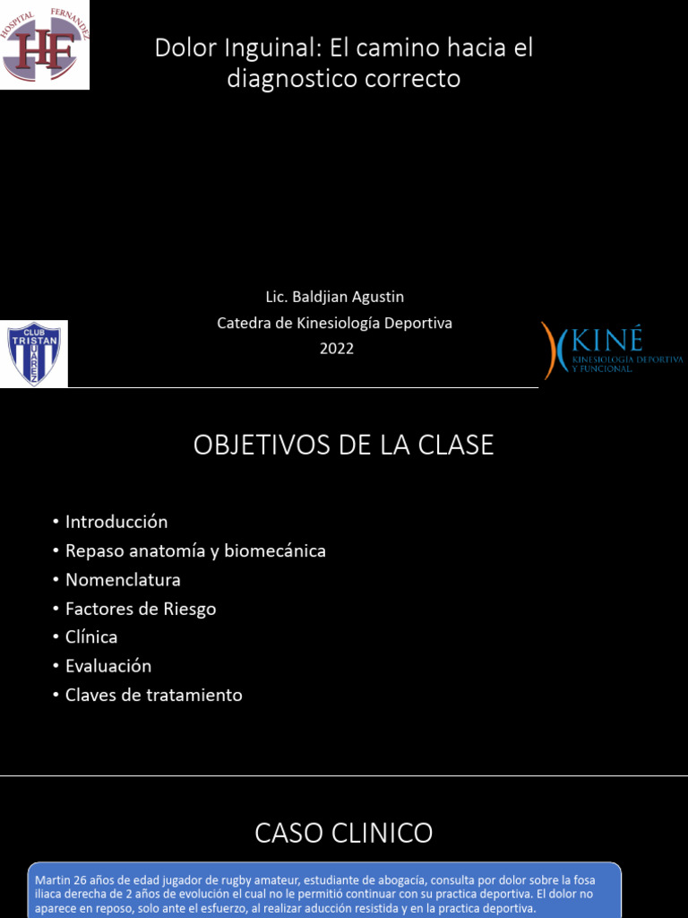 Dolor Inguinal | PDF | Medicina | Sistema musculoesquelético