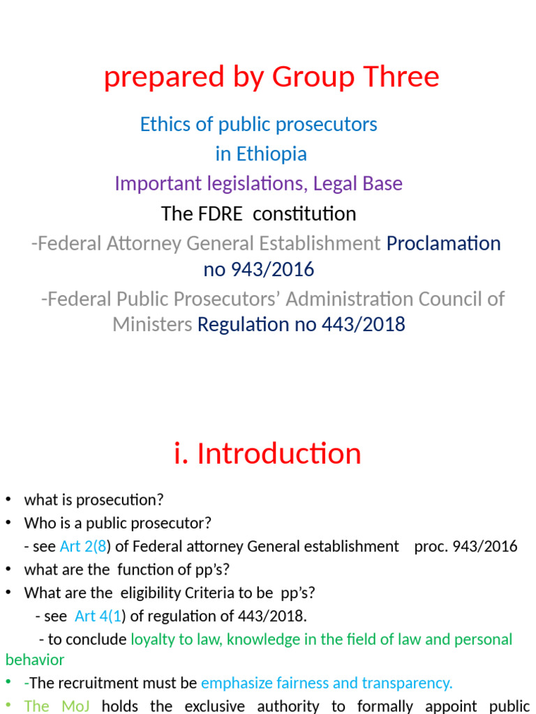 Ethics of Public Prosecutor | PDF | Prosecutor | Trials
