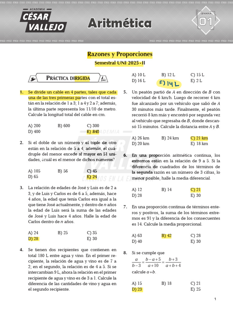 AR SCV Dir Sem01 | PDF