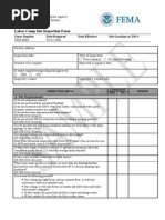 Sample Camp Inspection Checklist | PDF | Hygiene | Laundry