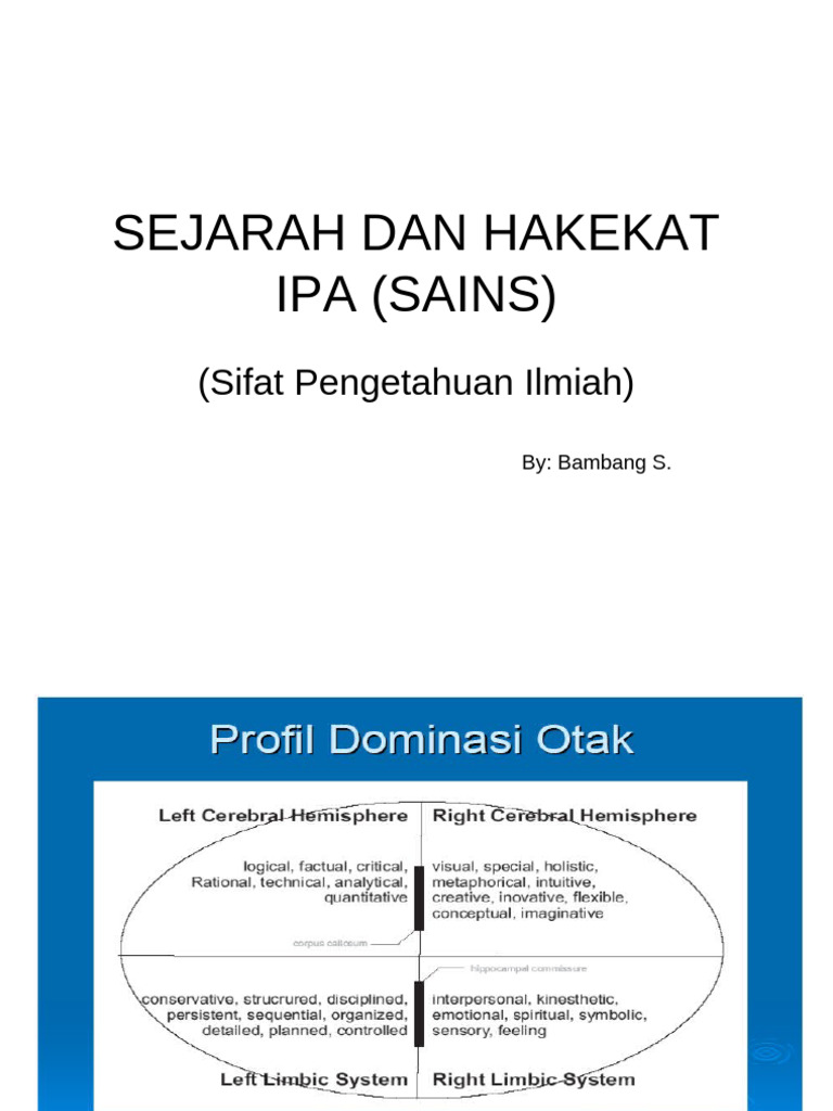 Hakekat dan Proses Ilmiah dalam Sains | PDF
