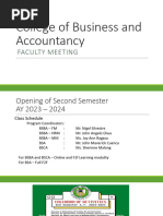 Faculty Office Hours Template | PDF