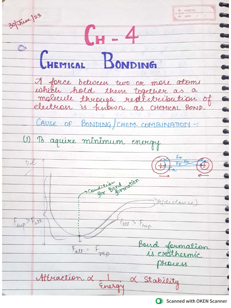 Chapter 4. Chemical Bonding | PDF