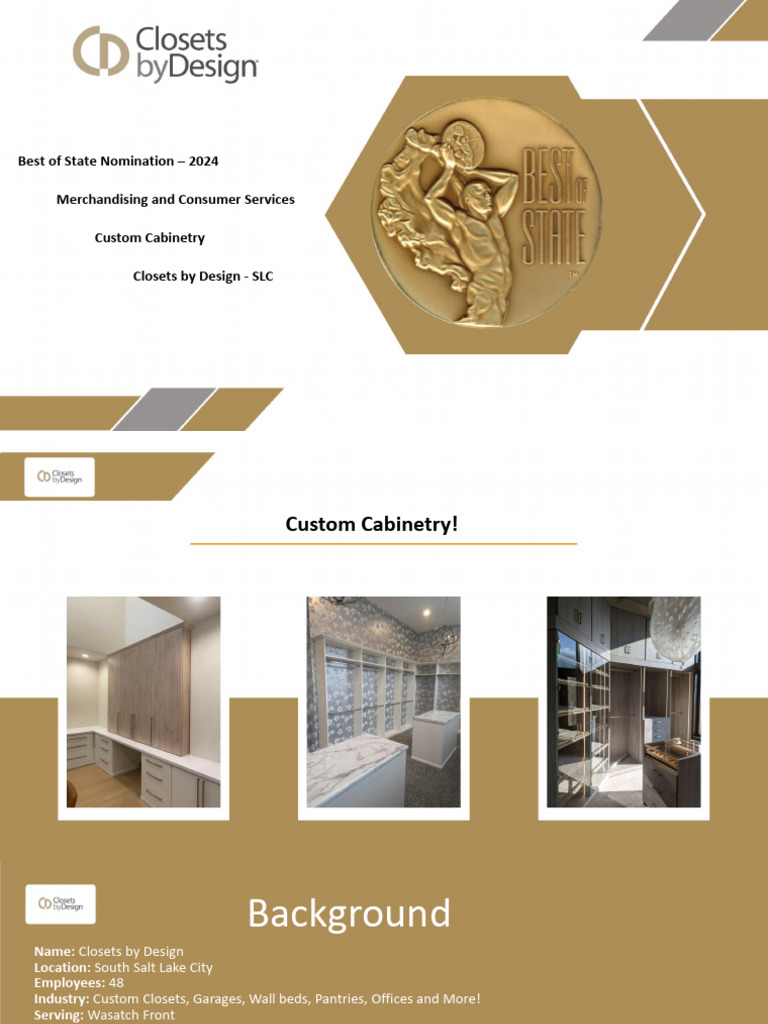 Closets by Design - Best of State 2023 | PDF | 3 D Computer Graphics | Rendering (Computer Graphics)