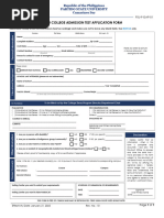 PUP OSS Form - Application For New or Replacement of ID PDF | PDF ...