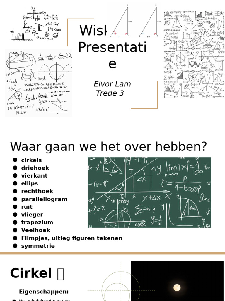 Wiskunde Presentatie | PDF