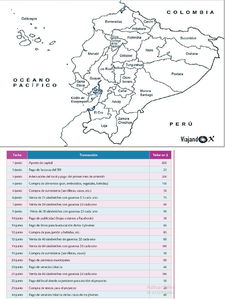 Mapa Politico Ecuador | PDF