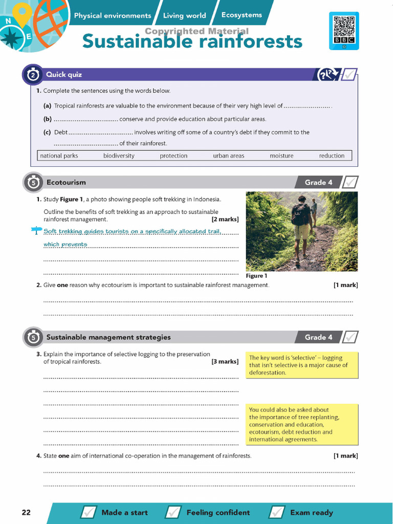 AQA Gcse 9 1 Geography Revision - 24 | PDF