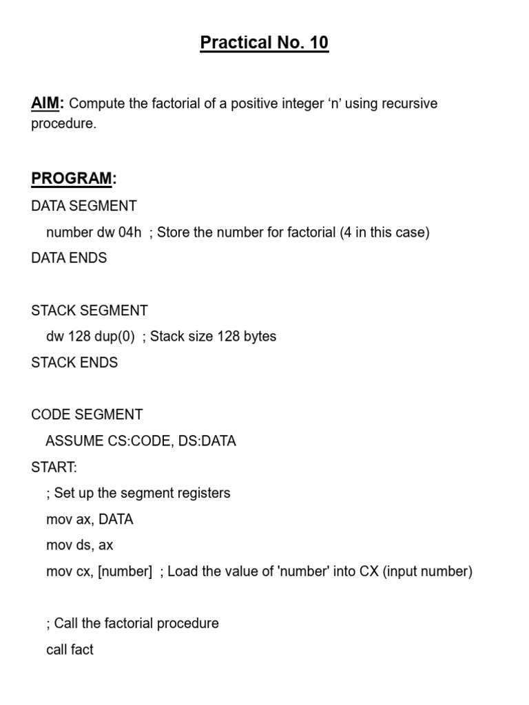 Practical No. 10 | PDF