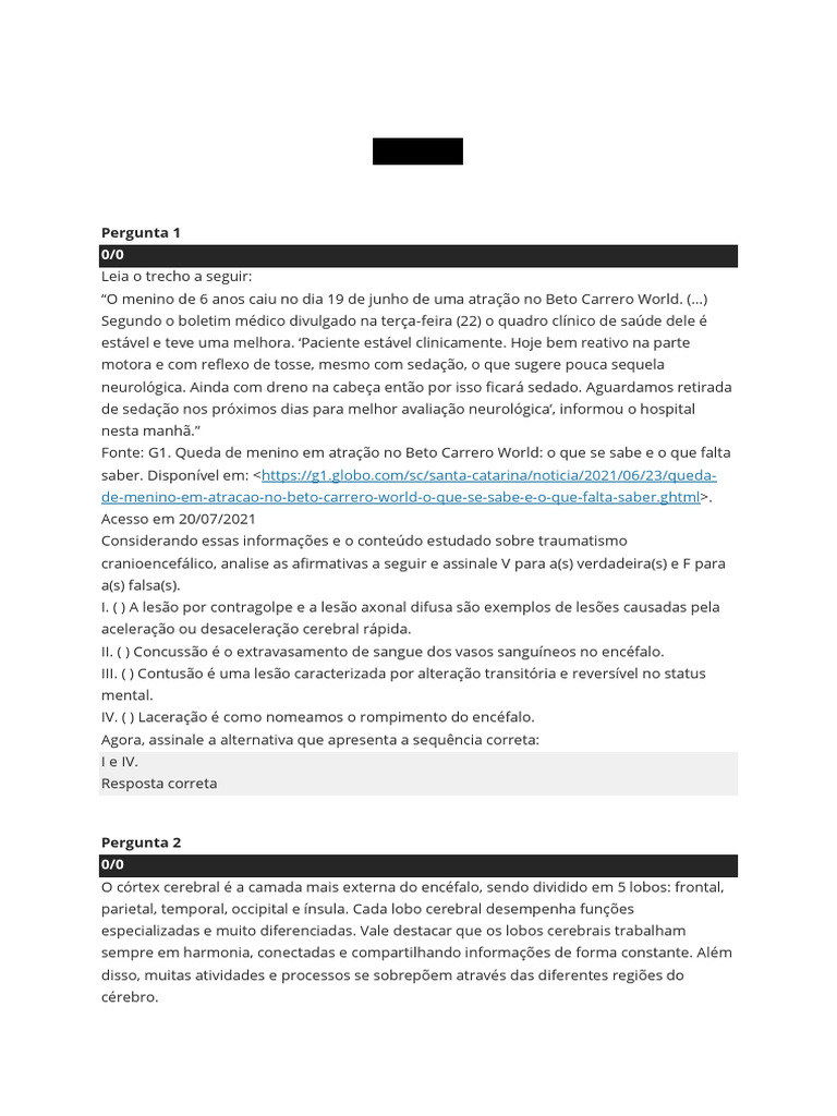 Compilado Anatomia Aplicada A Enfermagem - 241106 - 085234 | PDF | Músculo | Cérebro