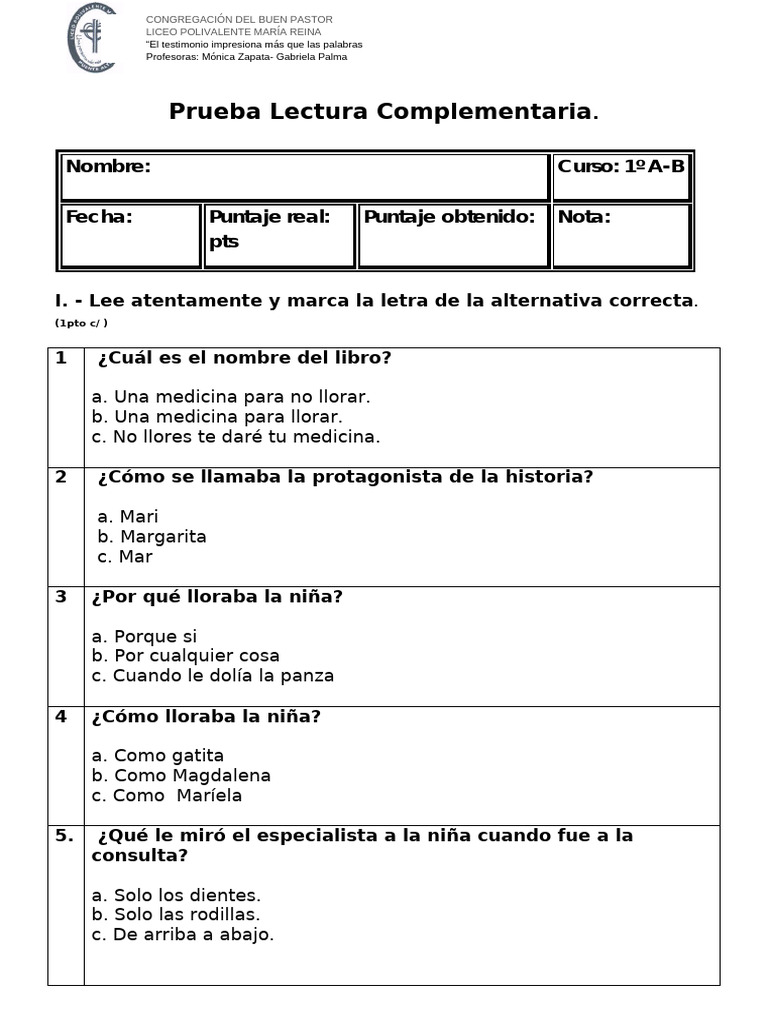 Medicina para No Llorar | PDF