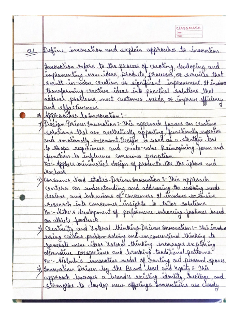 Assignment Innovation | PDF