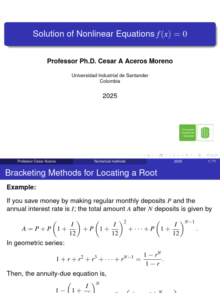 Analicis numericos | PDF | Mathematics | Numerical Analysis