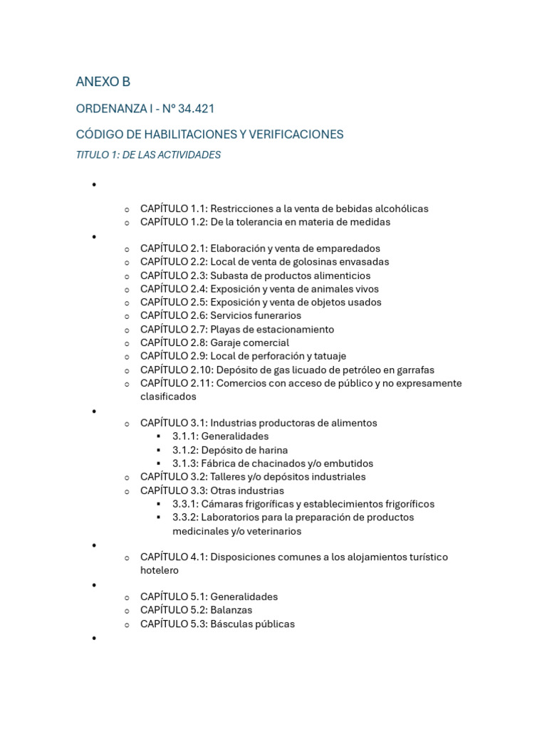 Codigo de Habilitaciones y Verificaciones Caba | PDF