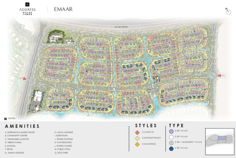 Address Villas Tierra The Oasis Cluster Map | PDF