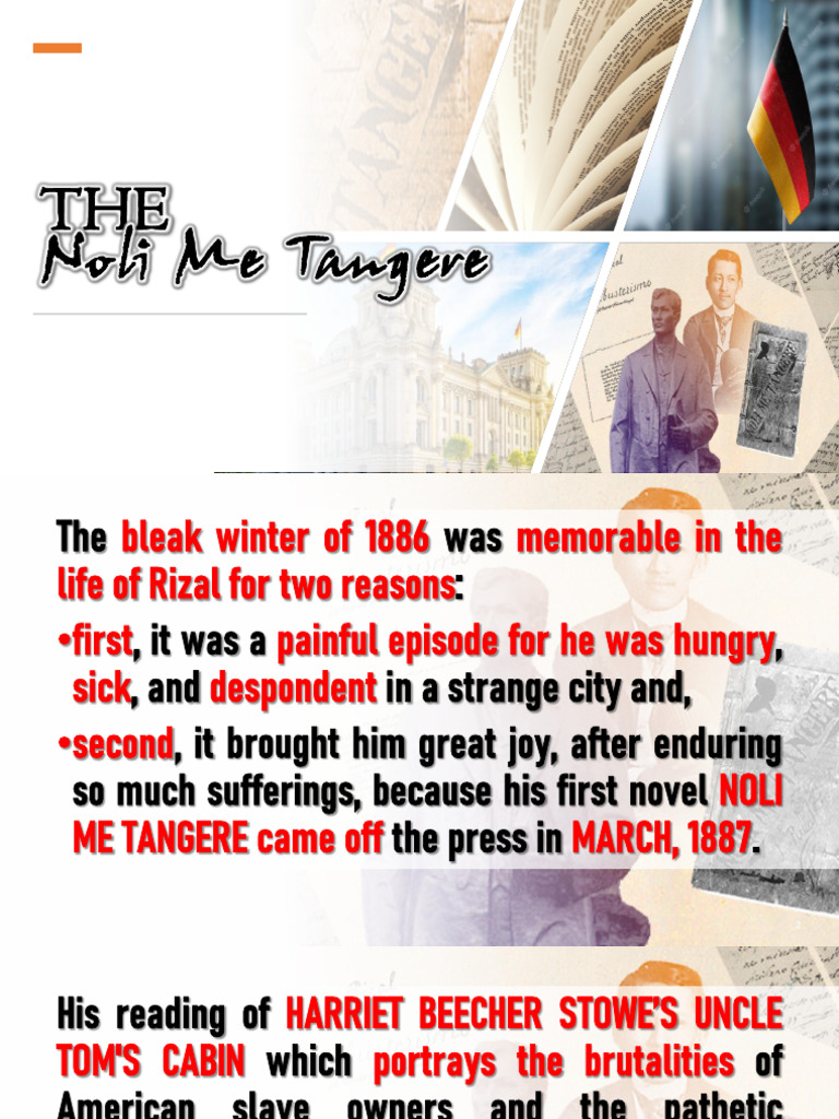RIZAL-101-NOLI-ME-TANGERE-PUBLICATON | PDF