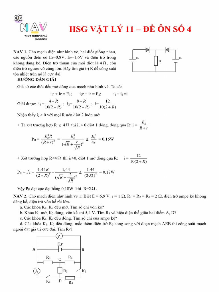 HDG ĐỀ 4 11 | PDF