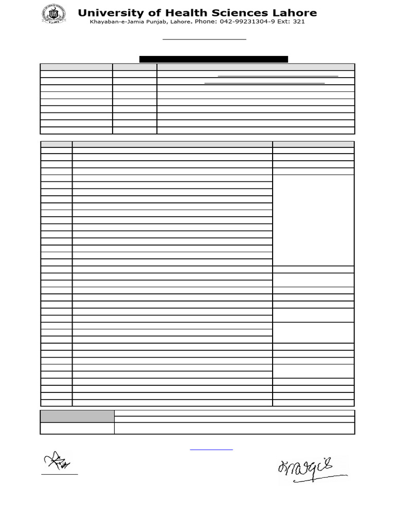 UHS Date Sheet Fifth Prof | PDF | Health Care | Medicine