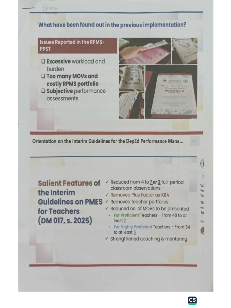 PMES Guidelines | PDF