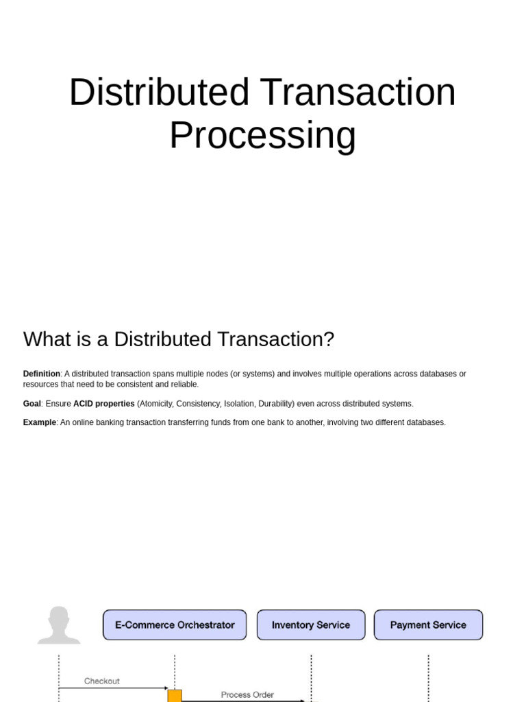 Unit IV - Distributed Transaction Processing | PDF | Database Transaction | Acid