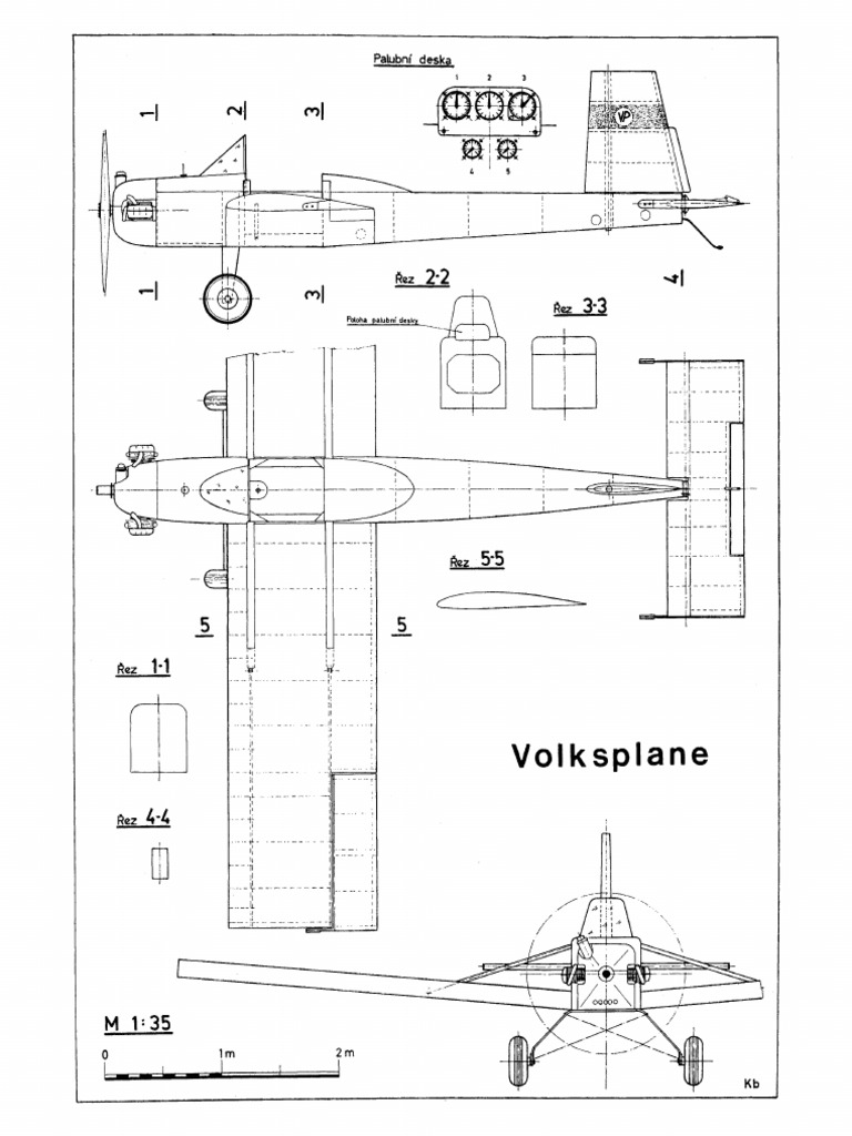 vp-1 Volksplane 3d Views and Text | PDF
