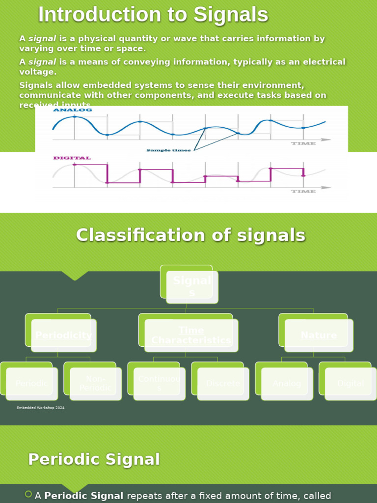 Types of Signals-1 | PDF | Digital Signal | Discrete Time And ...