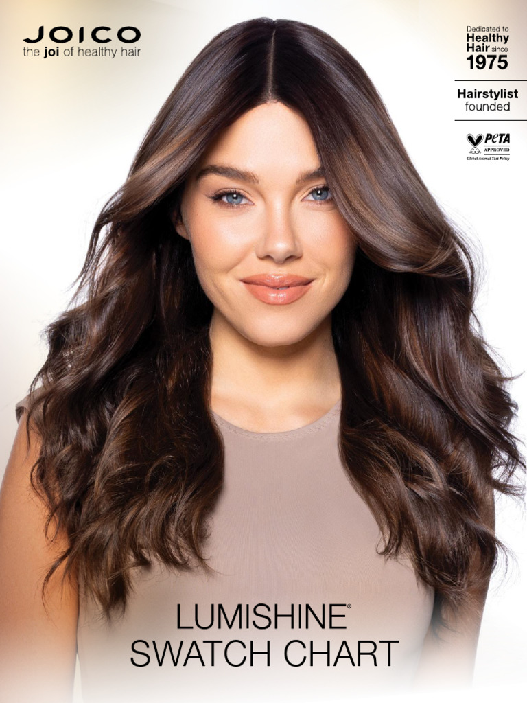 Joico Lumishine Swatch Chart | PDF | Blond | Brown