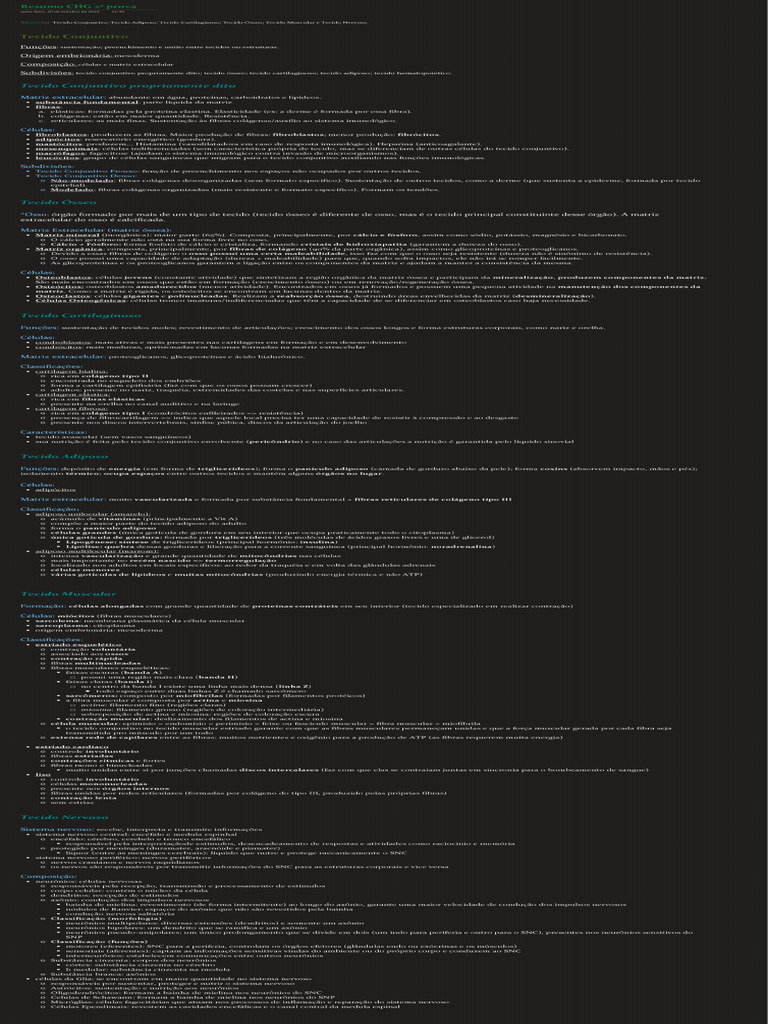 Resumo CHG 2 Prova | PDF