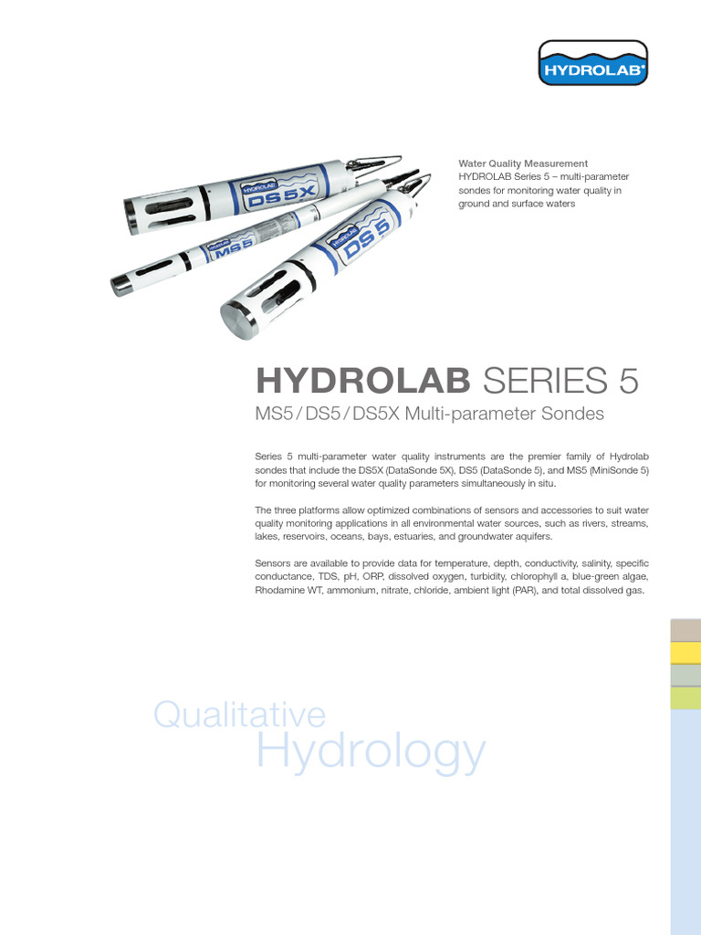 Hydrolab Series5 Brochure | PDF | Water Quality | Water
