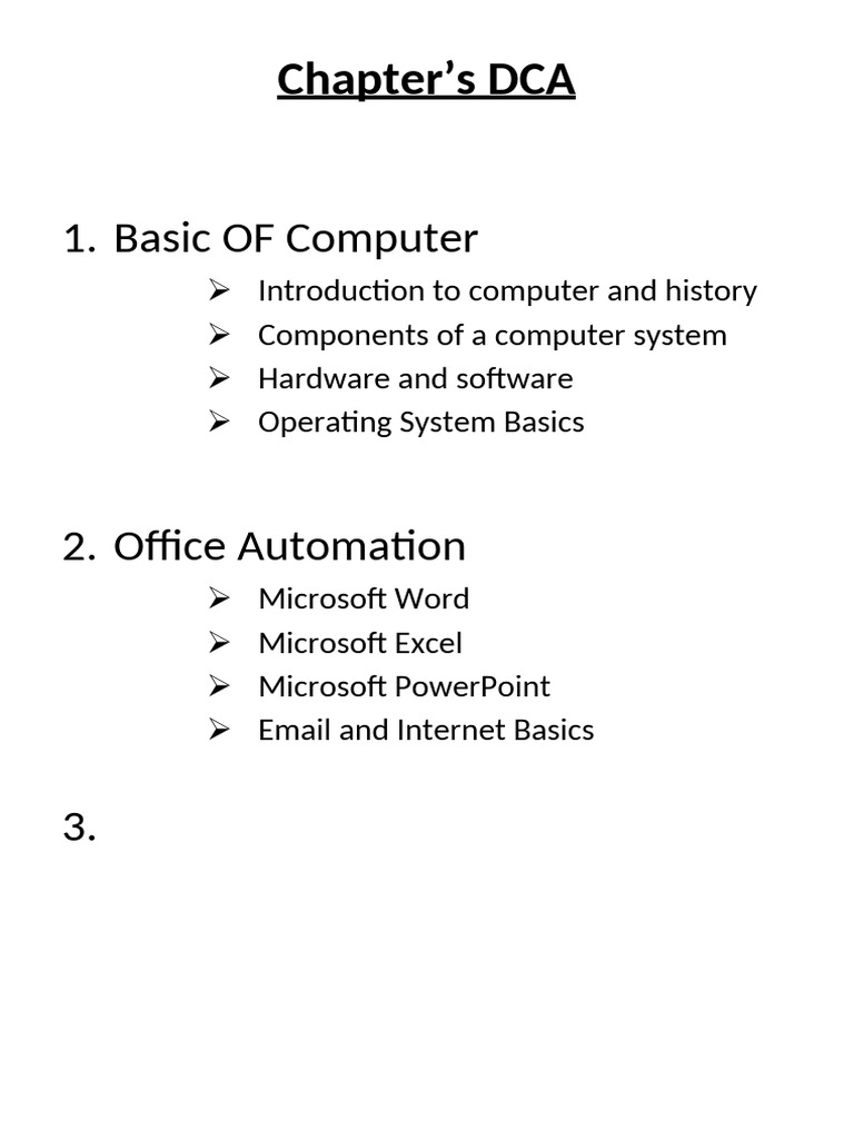 Chapter DCA | PDF