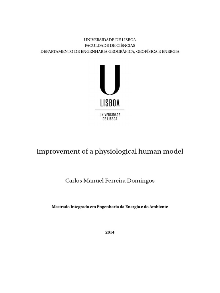 Enhancing Human Physiological Model | PDF | Heat Transfer | Convection